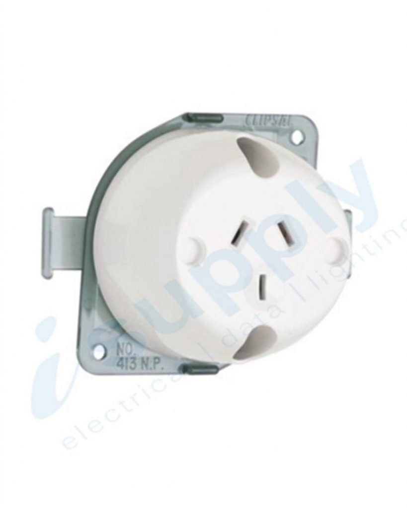 10 Amp Single Outlet Plug Base - 10 Pack Free Shipping