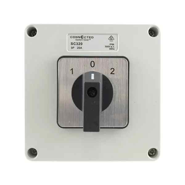 CGS IP55 Changeover Switch 3 Pole 500V AC 32A